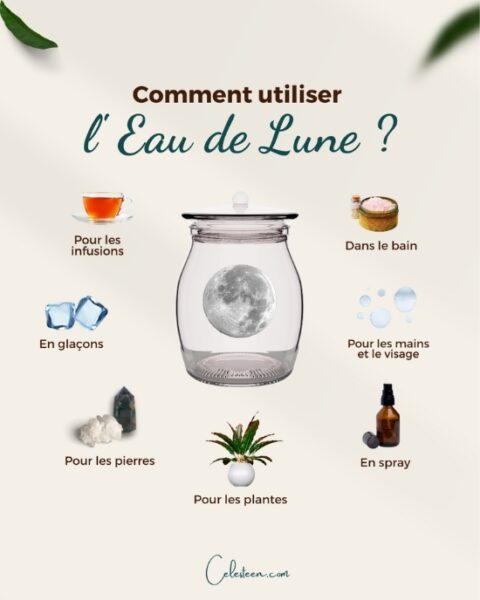 L'Eau de Lune : Guide Pratique et Utilisation - Celesteen